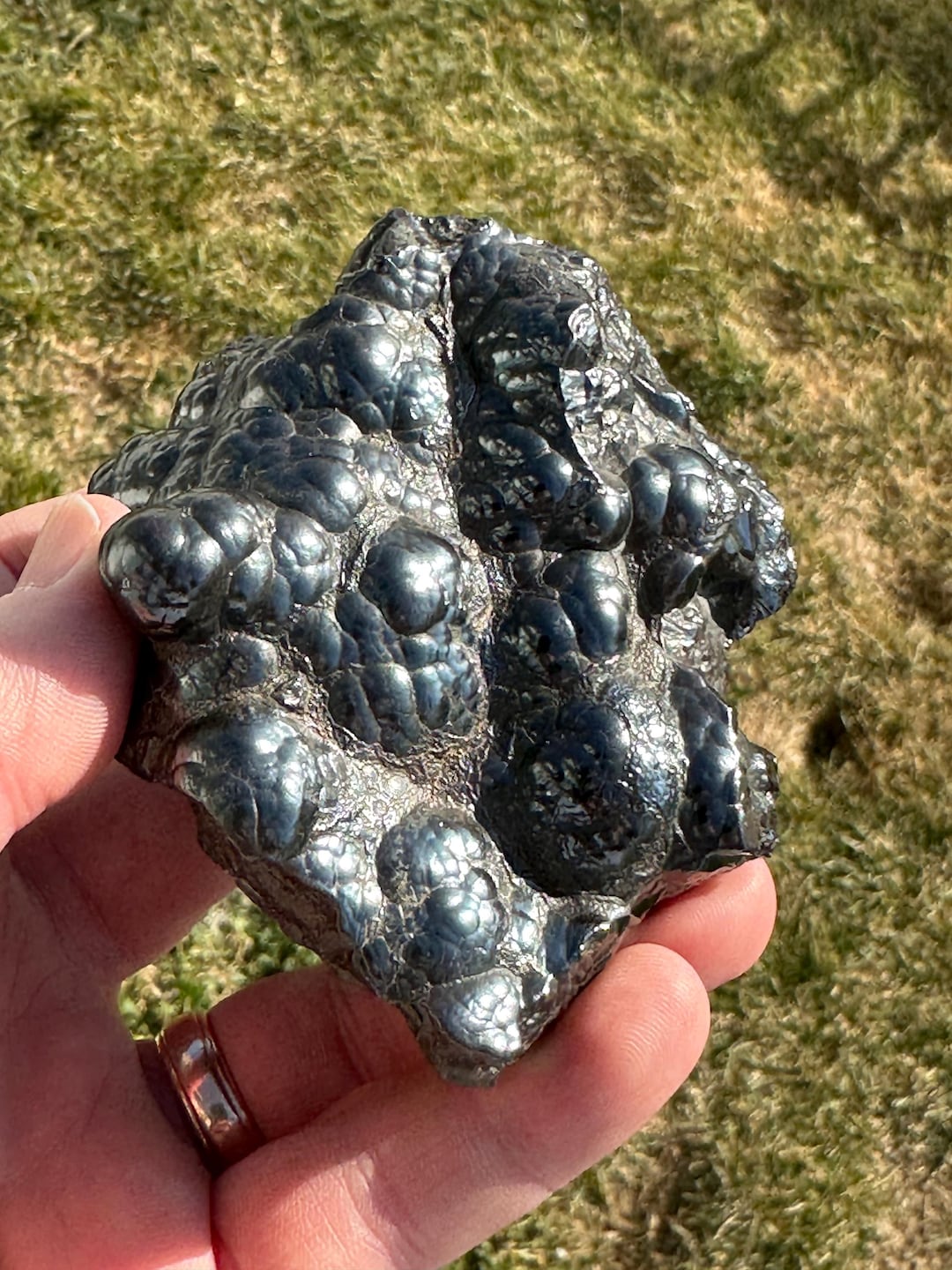 Bubbly 3.3-inch Botryoidal Hematite Irhoud Mine, Safi Province, Morocco ...