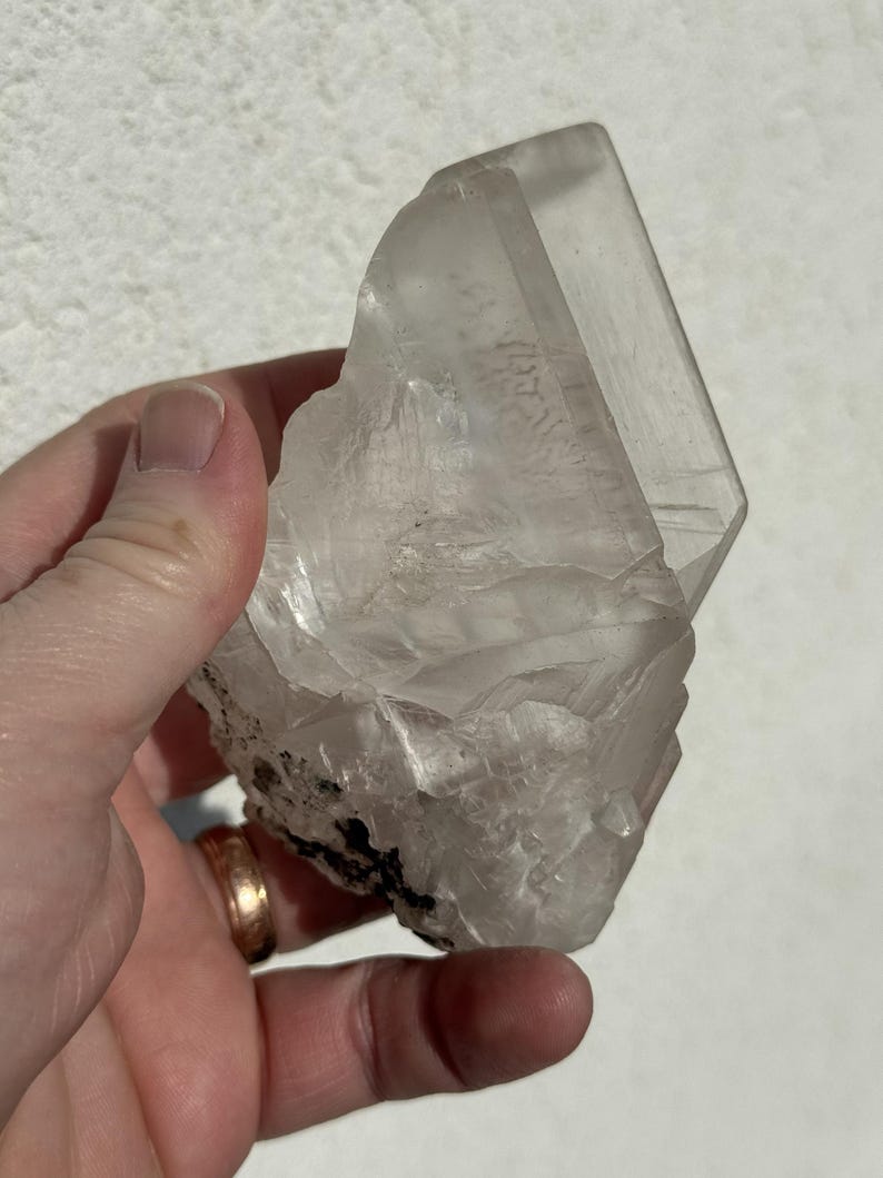 It's Clear! 4.3-inch Selenite Crystal - La Platosa Mine, Bermejillo ...