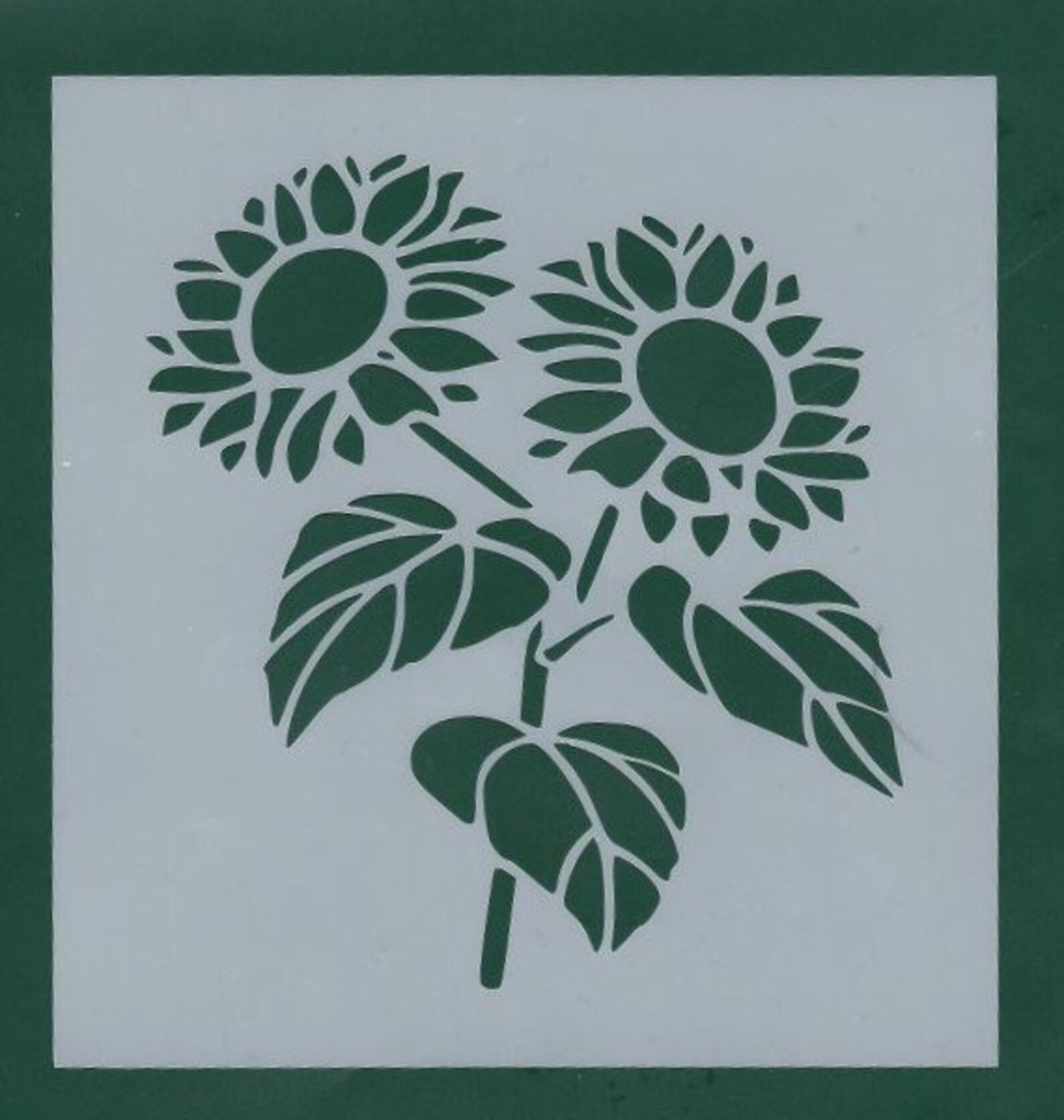 Sunflower Stencil Reusable Stencil DIY Stencil Home Decor - Etsy