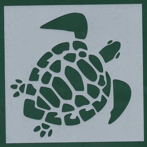 Turtle Stencil Reusable Turtle Stencil DIY Craft Stencil - Etsy