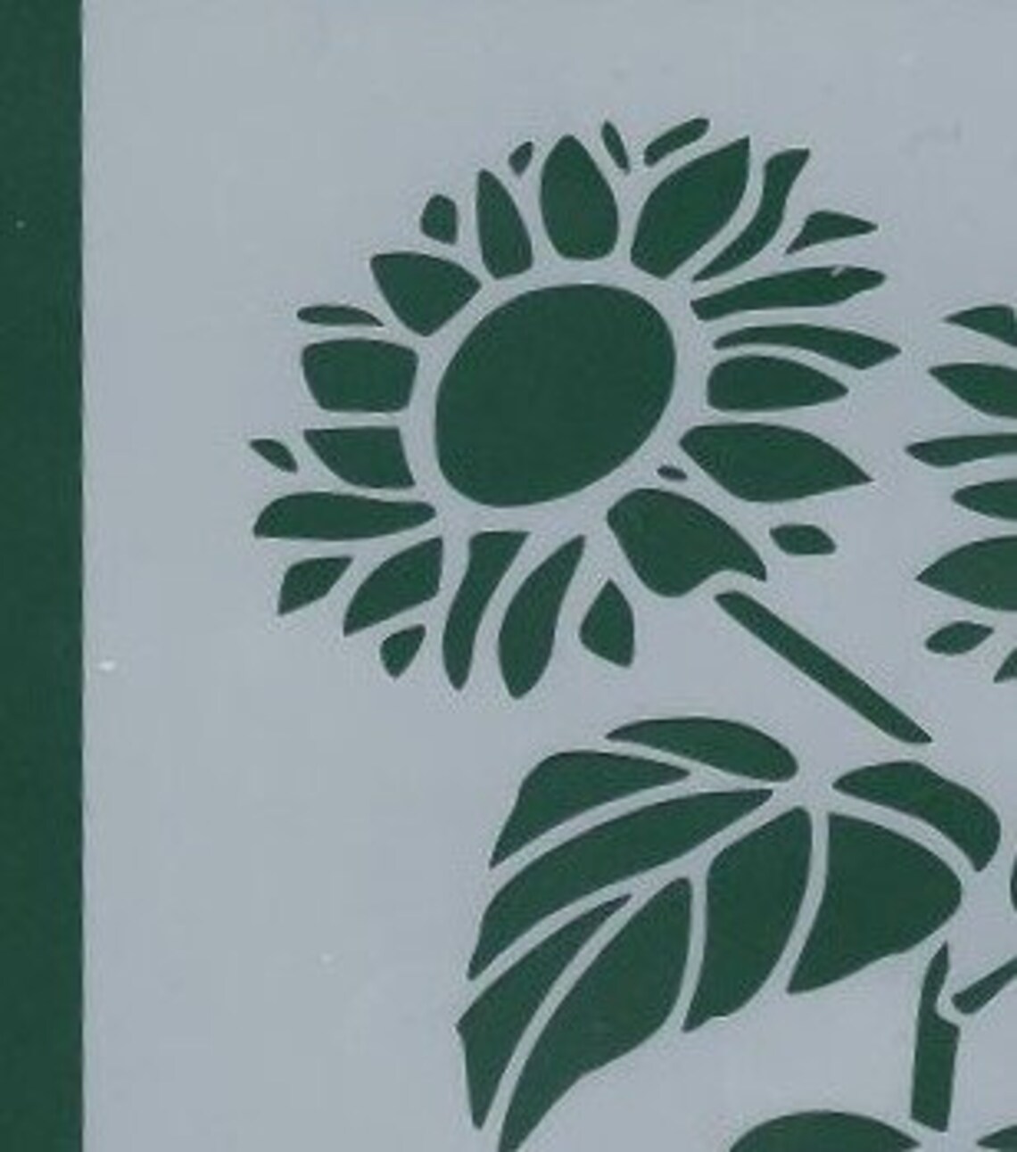 Sunflower Stencil Reusable Stencil DIY Stencil Home Decor - Etsy