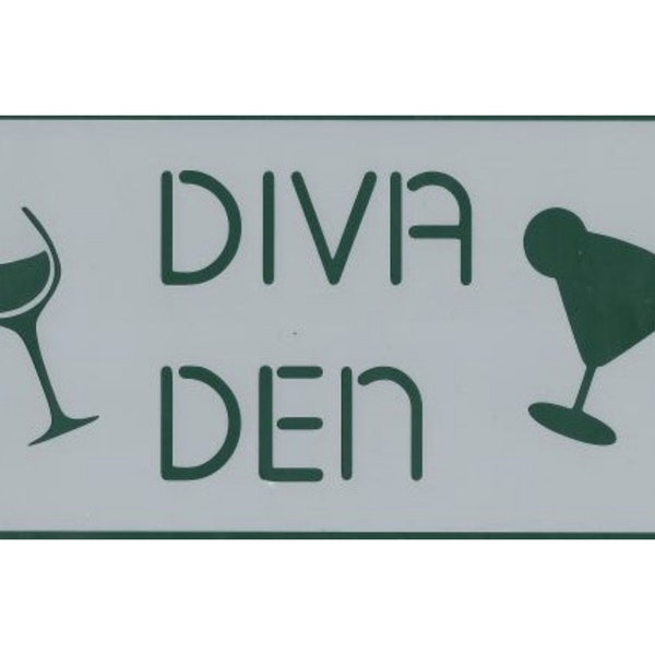 Diva Den Sign - Etsy