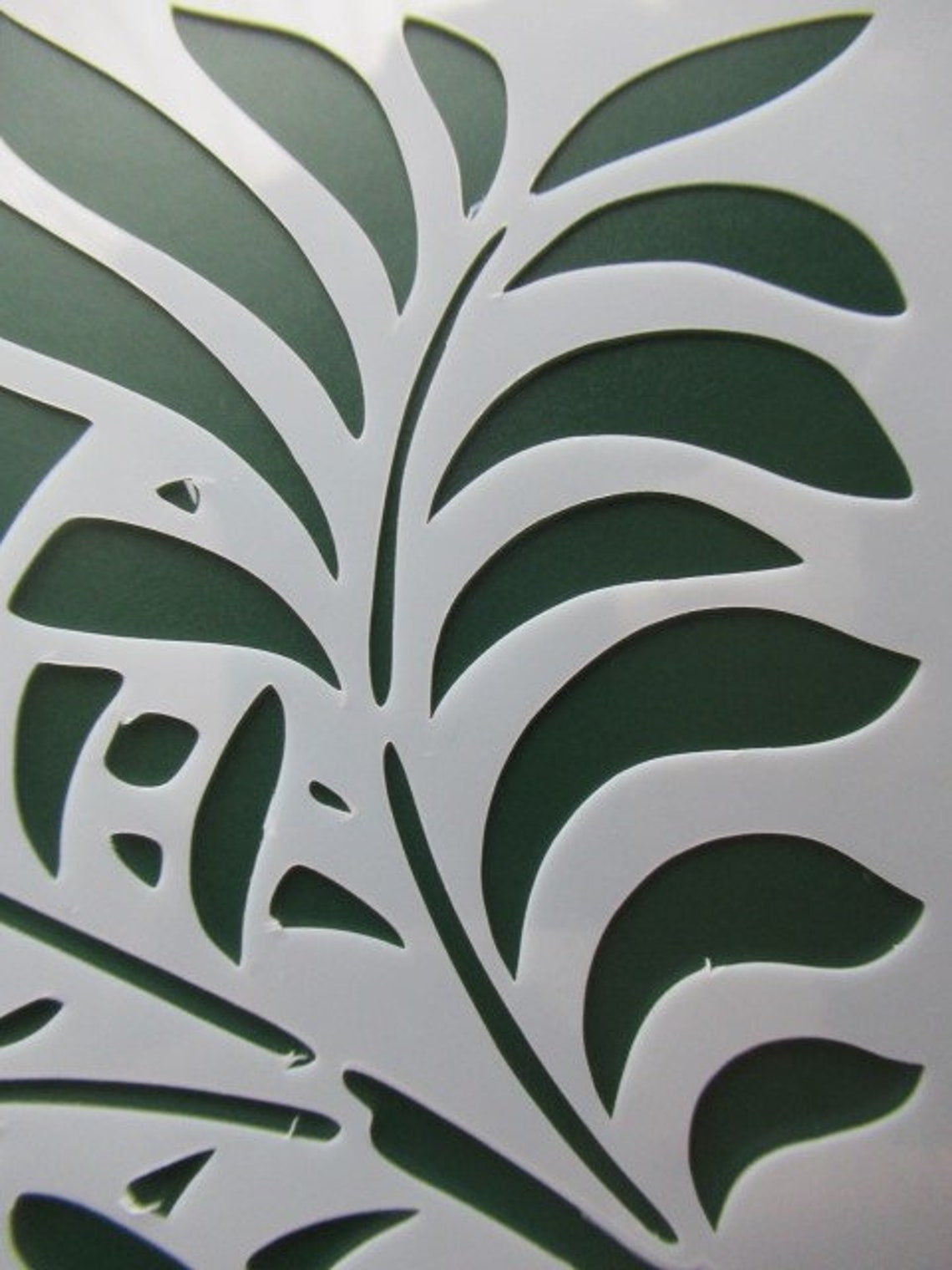 Leaf Stencil Reusable Stencil Wall Painting DIY Stencil - Etsy