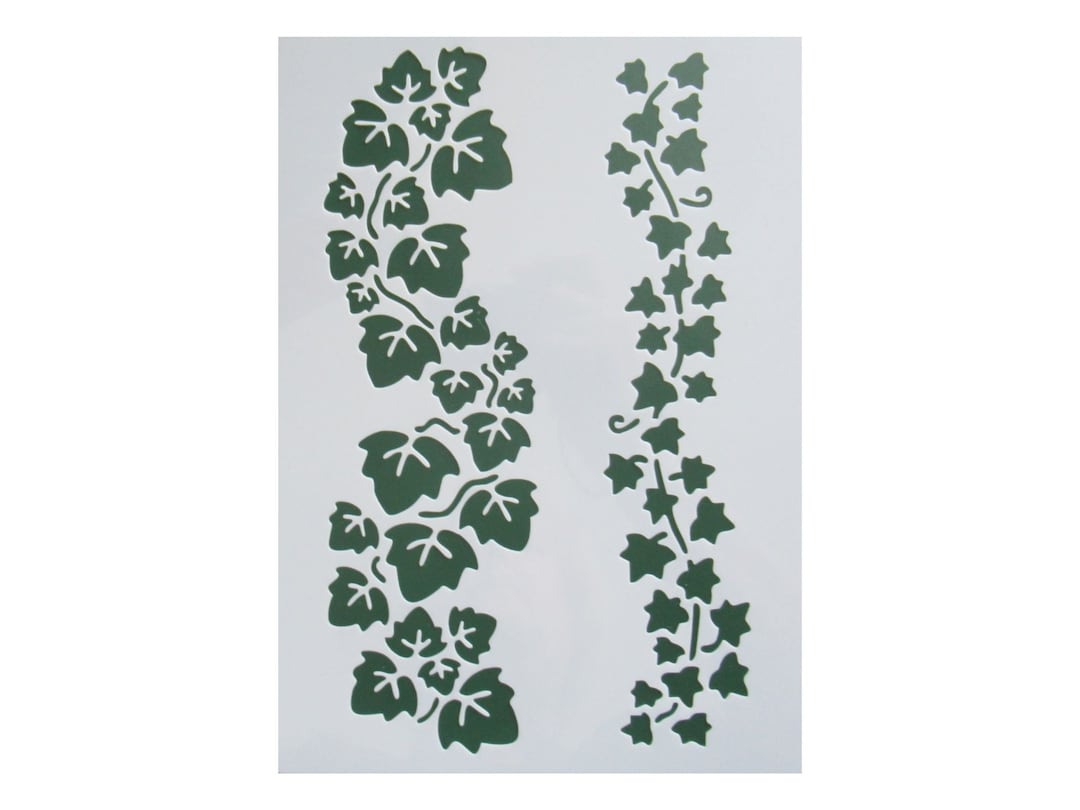 Ivy Stencil Reusable Stencil DIY Stencil Home Decor Craft - Etsy