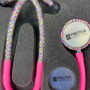 Pink Glitter Bling Stethoscope| Stethoscope|prestige Stethoscope|nurse ...
