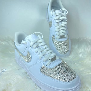 Bling Air Force1 •custom Bling Nikes•custom Air Force 1• - Etsy