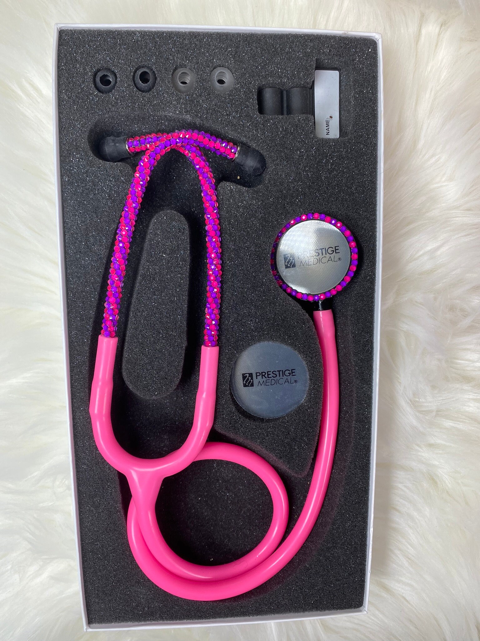 Bling Stethoscope|pink and Purple Stethoscope|prestige Stethoscope ...
