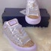 Champagne Bling Converse-wedding Converse-bridal Sneakers-chucks and ...