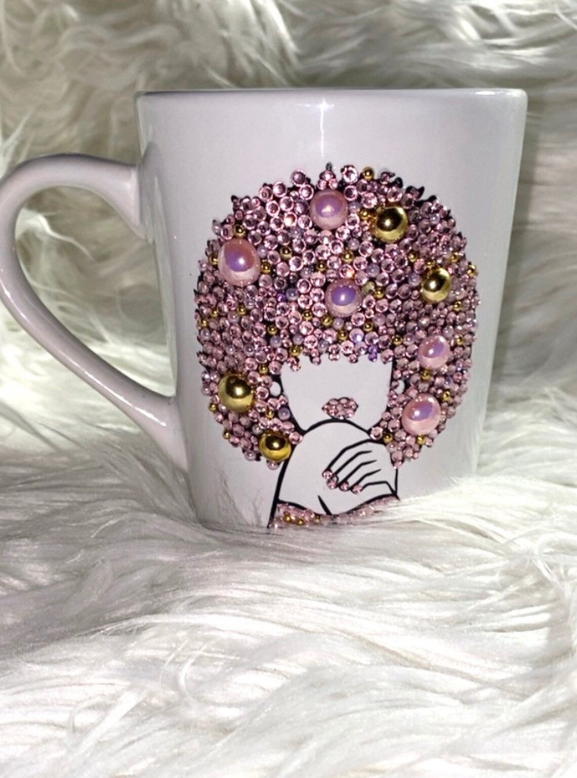 Kandace Bling MugSassy Diva Mug African American Woman Bling | Etsy