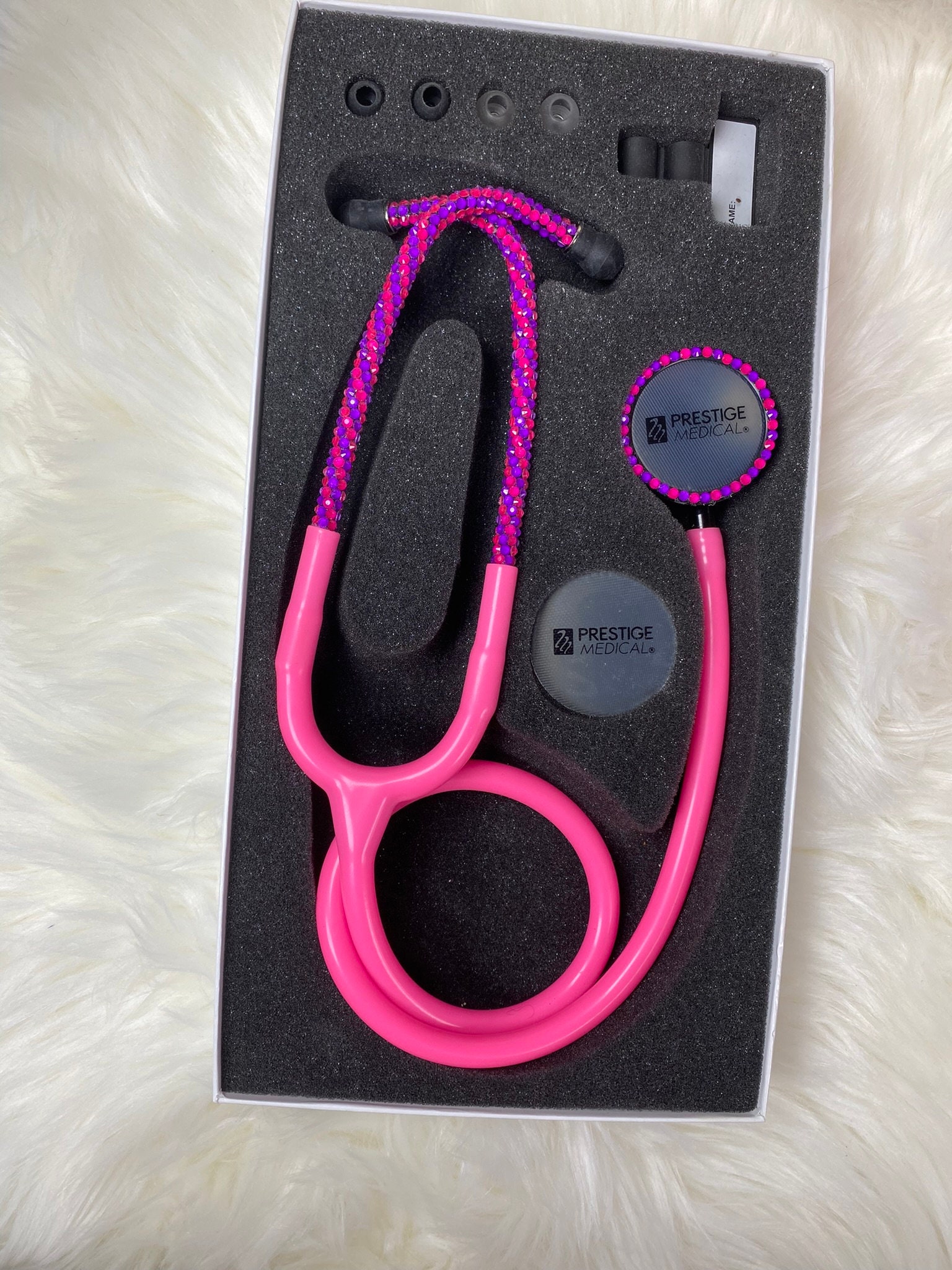 Bling Stethoscope|pink and Purple Stethoscope|prestige Stethoscope ...