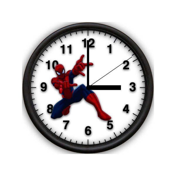Spiderman Clocks - Etsy
