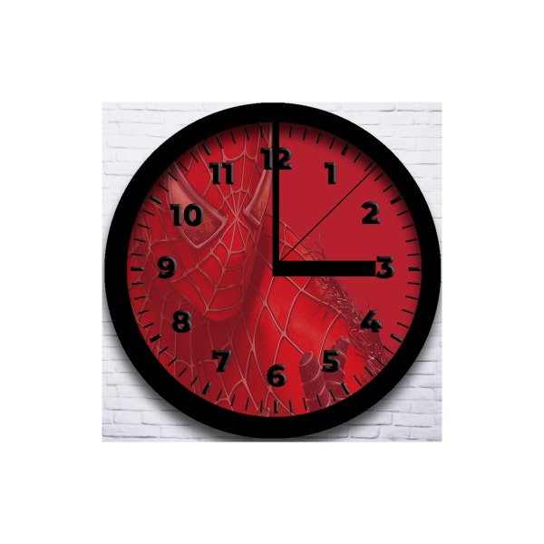 Spiderman Clocks - Etsy