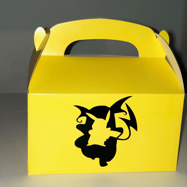 Pokemon Pikachu Pokeball Birthday Party Favor Boxes - Etsy