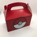 Pokemon Pikachu Pokeball Birthday Party Favor Boxes - Etsy