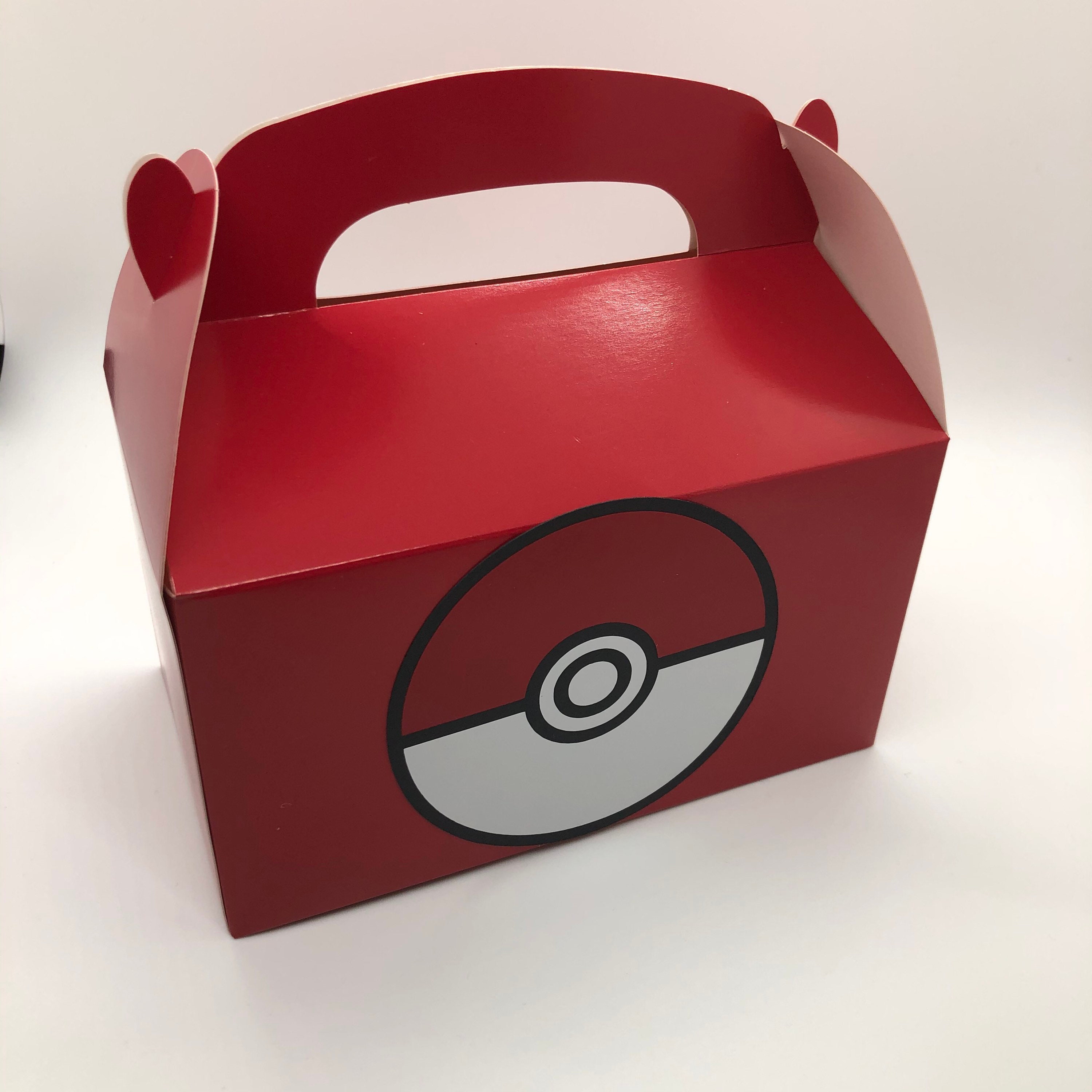 Pokemon Pikachu Pokeball Birthday Party Favor Boxes - Etsy