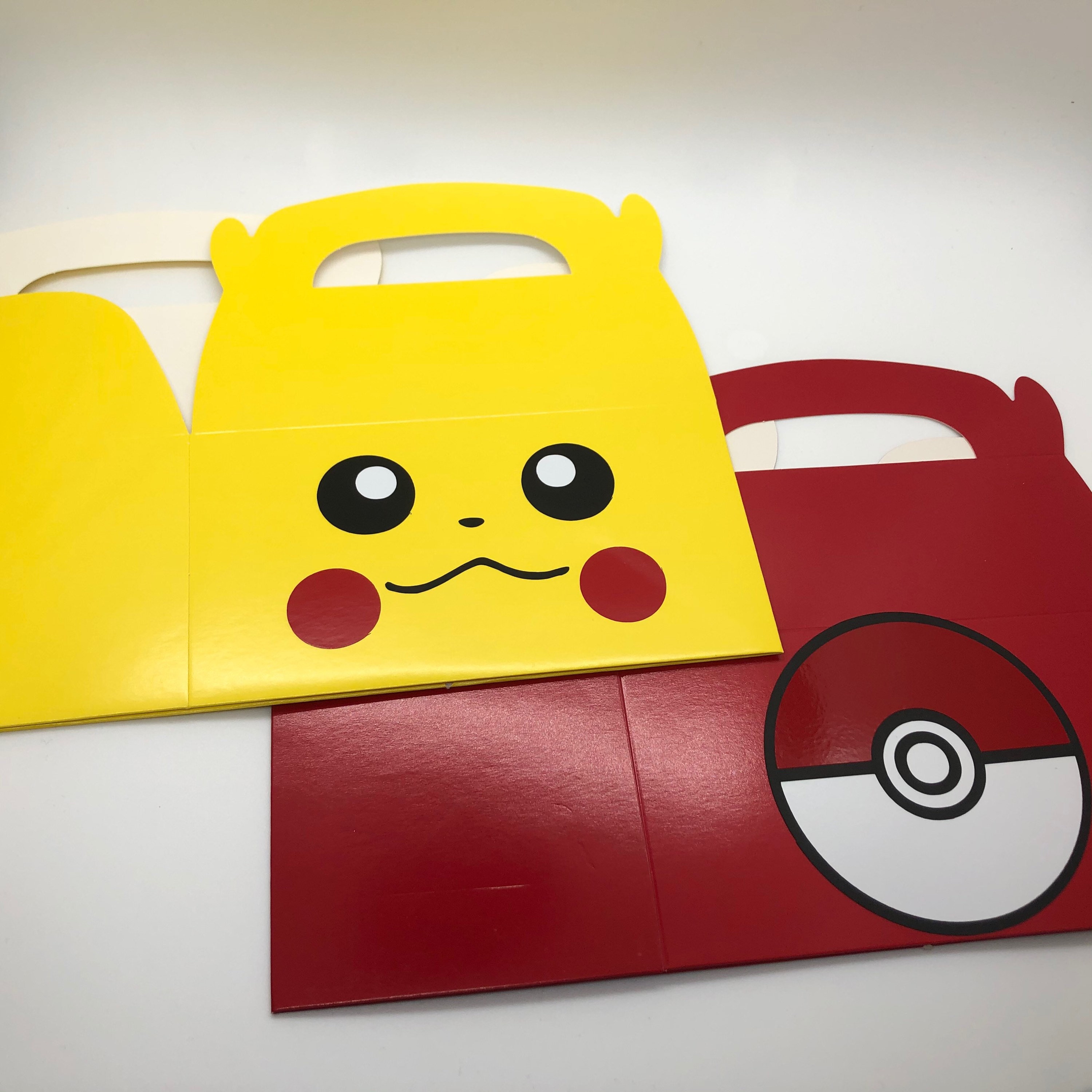 Pokemon Pikachu Pokeball Birthday Party Favor Boxes - Etsy