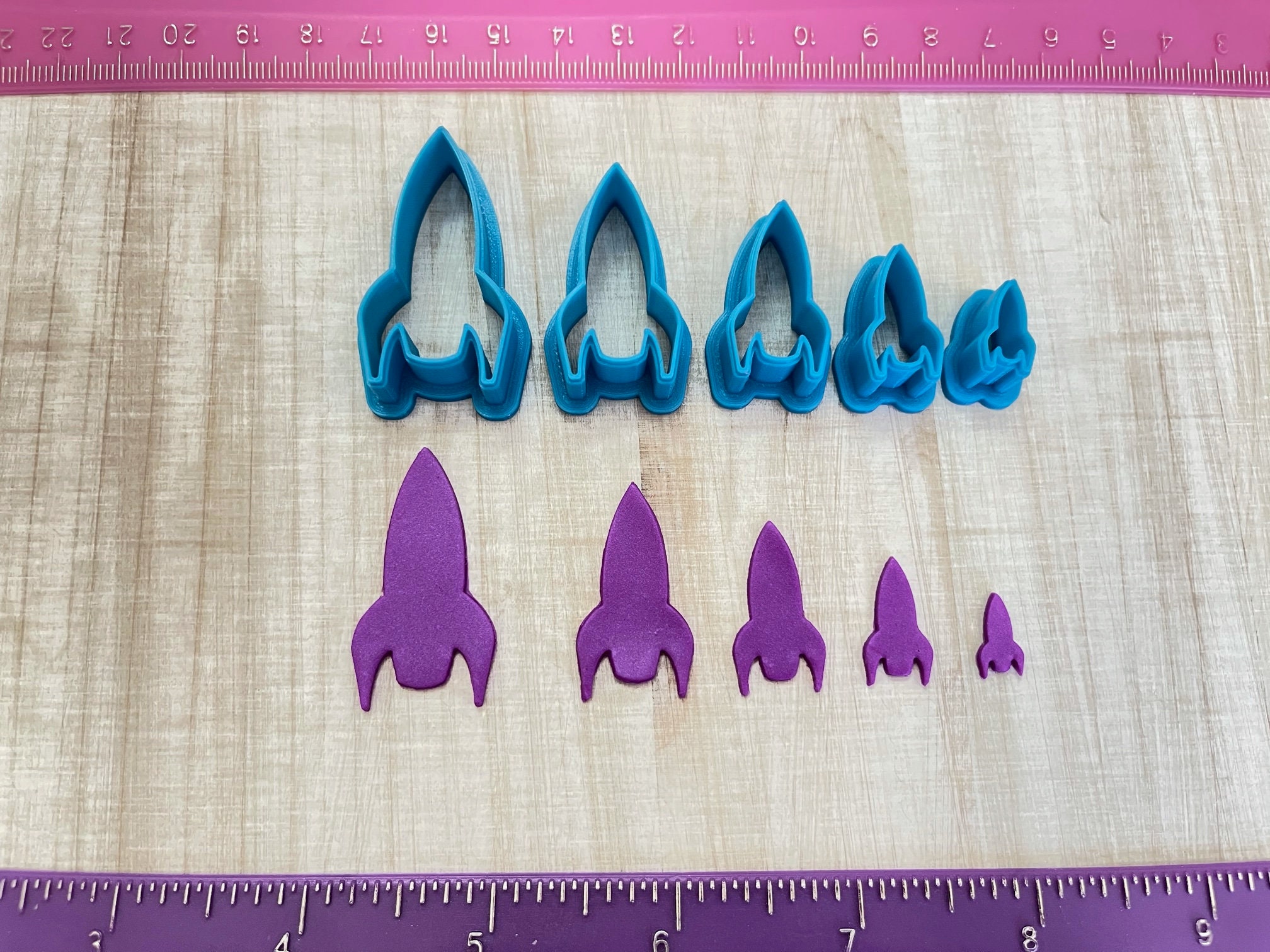 UFO Spaceship Planet Rocket Cutters for Polymer Clay Jewelry | Etsy