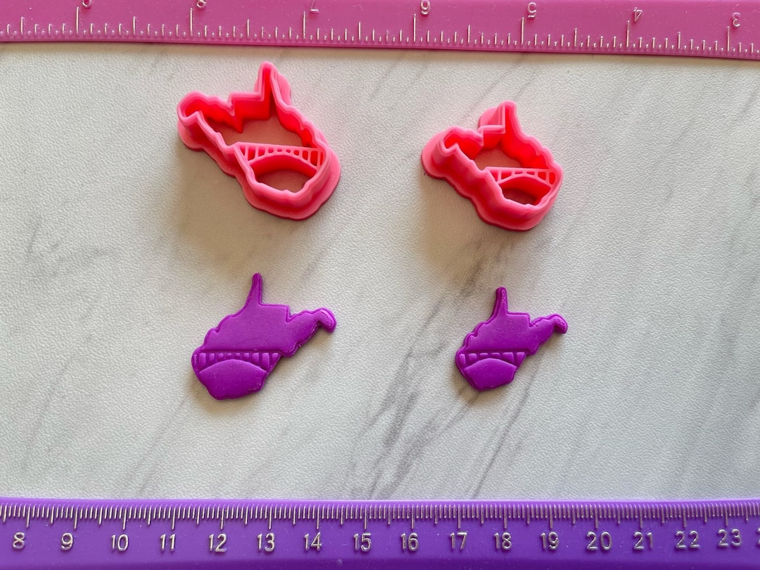 West Virginia Bridge Cutter for Cookie Fondant & Polymer Clay, Jewelry ...