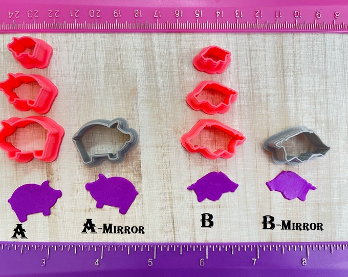 Razorback With Plaque Cookie Cutter (designed by Stephanie Reeves ...