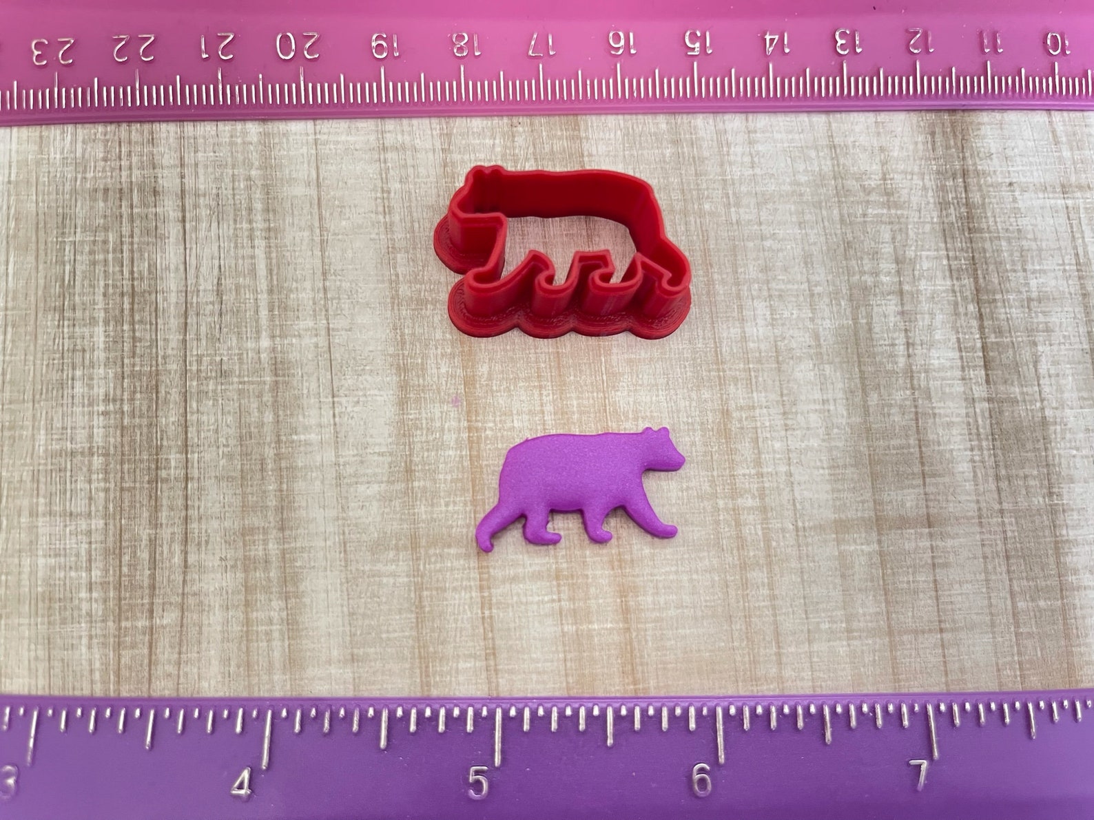Bear or Grizzly Polar Bear Cutters for Cookie Fondant Cutter - Etsy