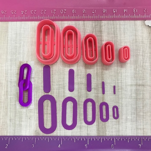 Capsule Donut Cutter or Chain Link Cutter for Polymer Clay | Etsy