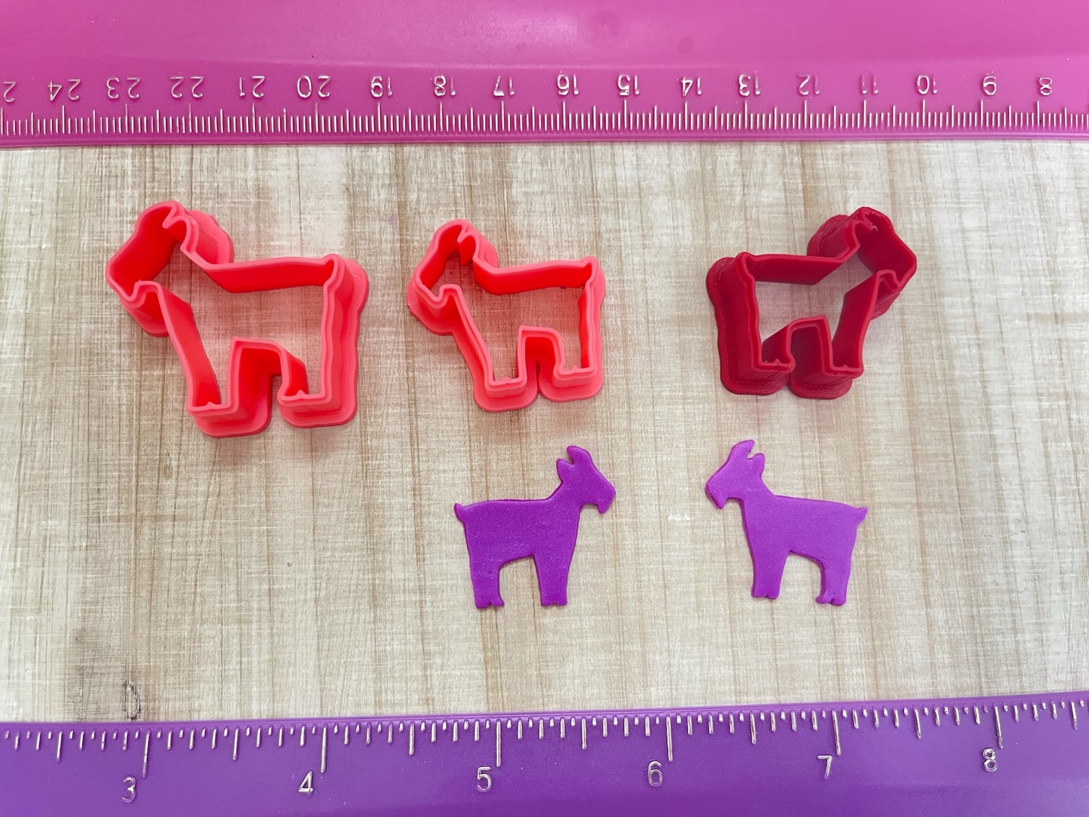 Goat Animal for Cookie Fondant Cutter or Polymer Clay Jewelry - Etsy