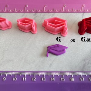 Grad Cutters Graduation Gown Hat Cap Diploma Cookie Fondant & Polymer ...