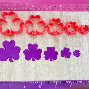 Shamrock Cutter for Cookie or Fondant Cutter & Polymer Clay, Jewelry ...