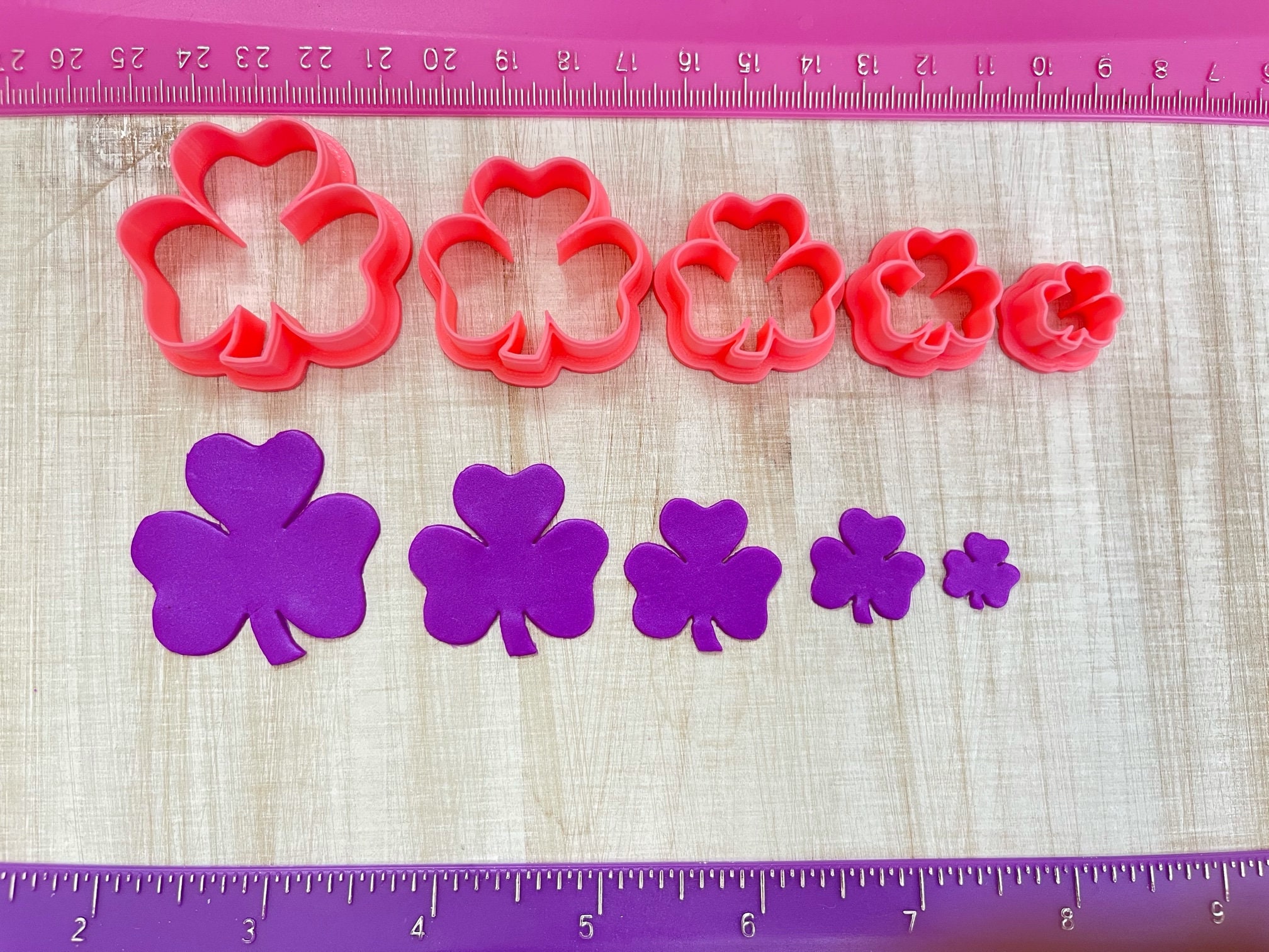 Shamrock Cutter for Cookie or Fondant Cutter & Polymer Clay | Etsy