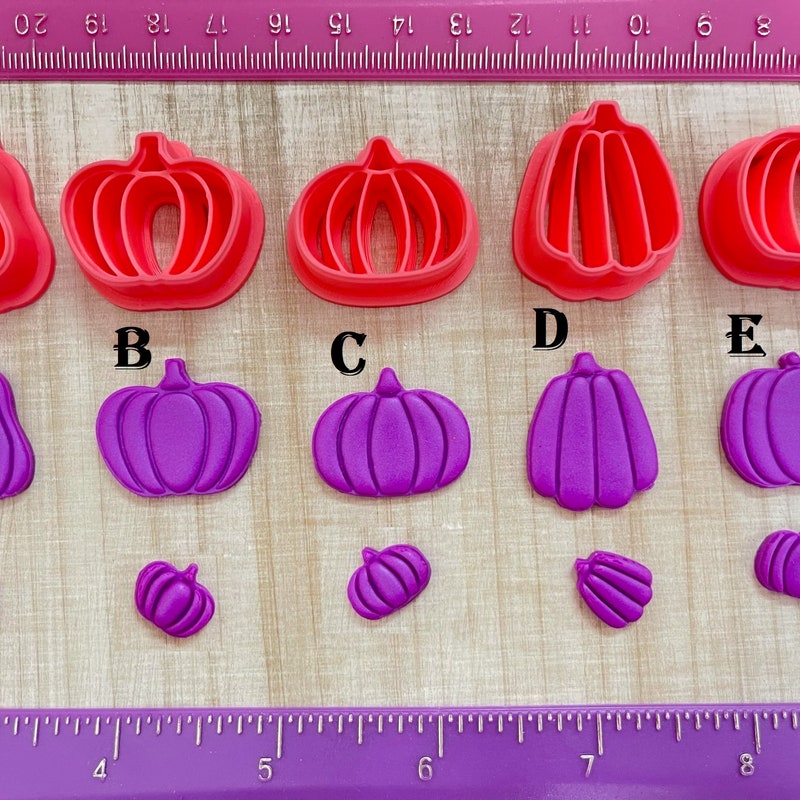 Small Paper Clay Pumpkins - Etsy