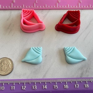 Conch Shell Cutters Beach Summer Ocean Cookie or Fondant & Polymer Clay ...