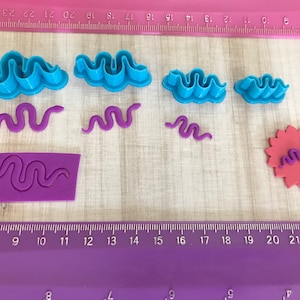 Snake Cutter or Mirror Cutter Animals for Cookie or Fondant & Polymer ...