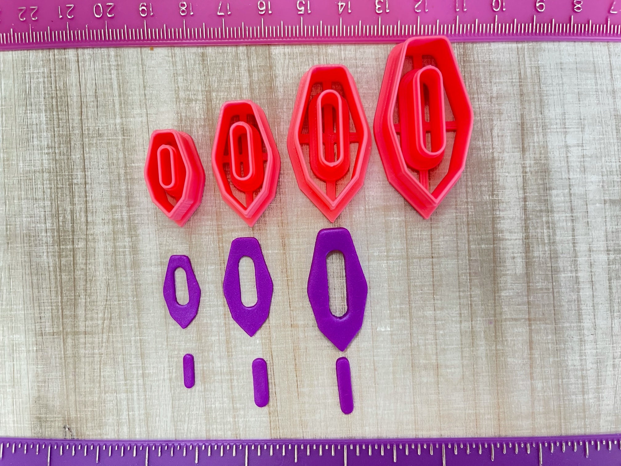 Donut Cutter or Chain Link Cutter Set Of 5 Cutters for | Etsy