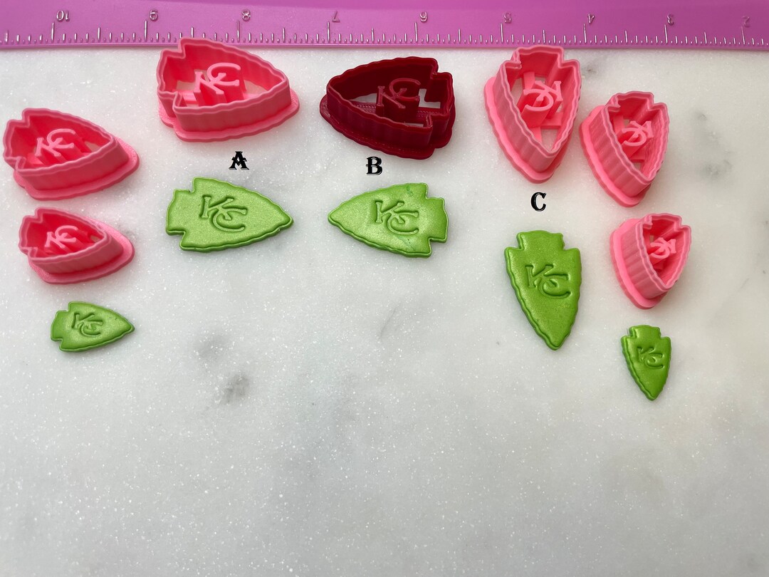 Kansas Arrowhead With KC Cutter for Cookie or Fondant and Polymer Clay ...