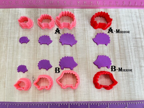 Hedgehog Cutter Animals for Cookie or Fondant Cutter and - Etsy