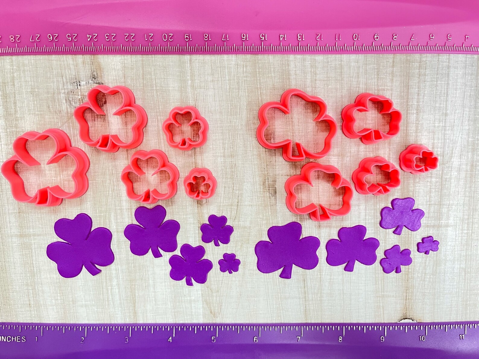 Shamrock Cutter for Cookie or Fondant Cutter & Polymer Clay | Etsy