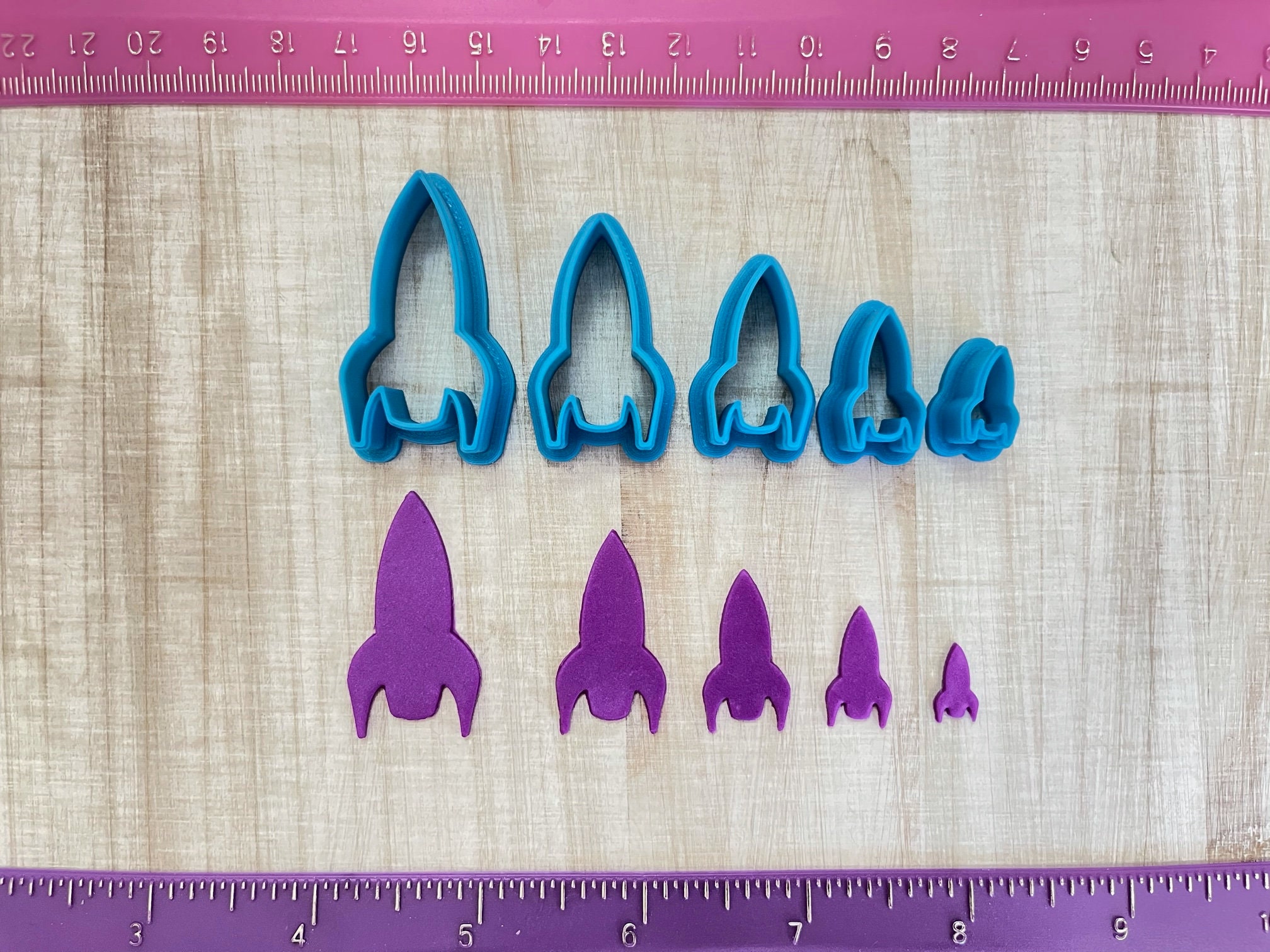 UFO Spaceship Planet Rocket Cutters for Polymer Clay Jewelry | Etsy