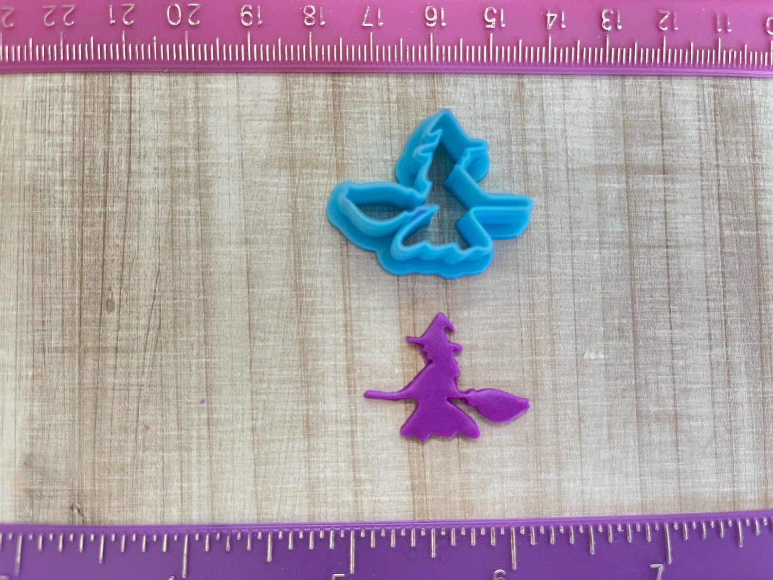 Halloween Witch Broom Cutters for Cookie Fondant Cutter or Polymer Clay ...