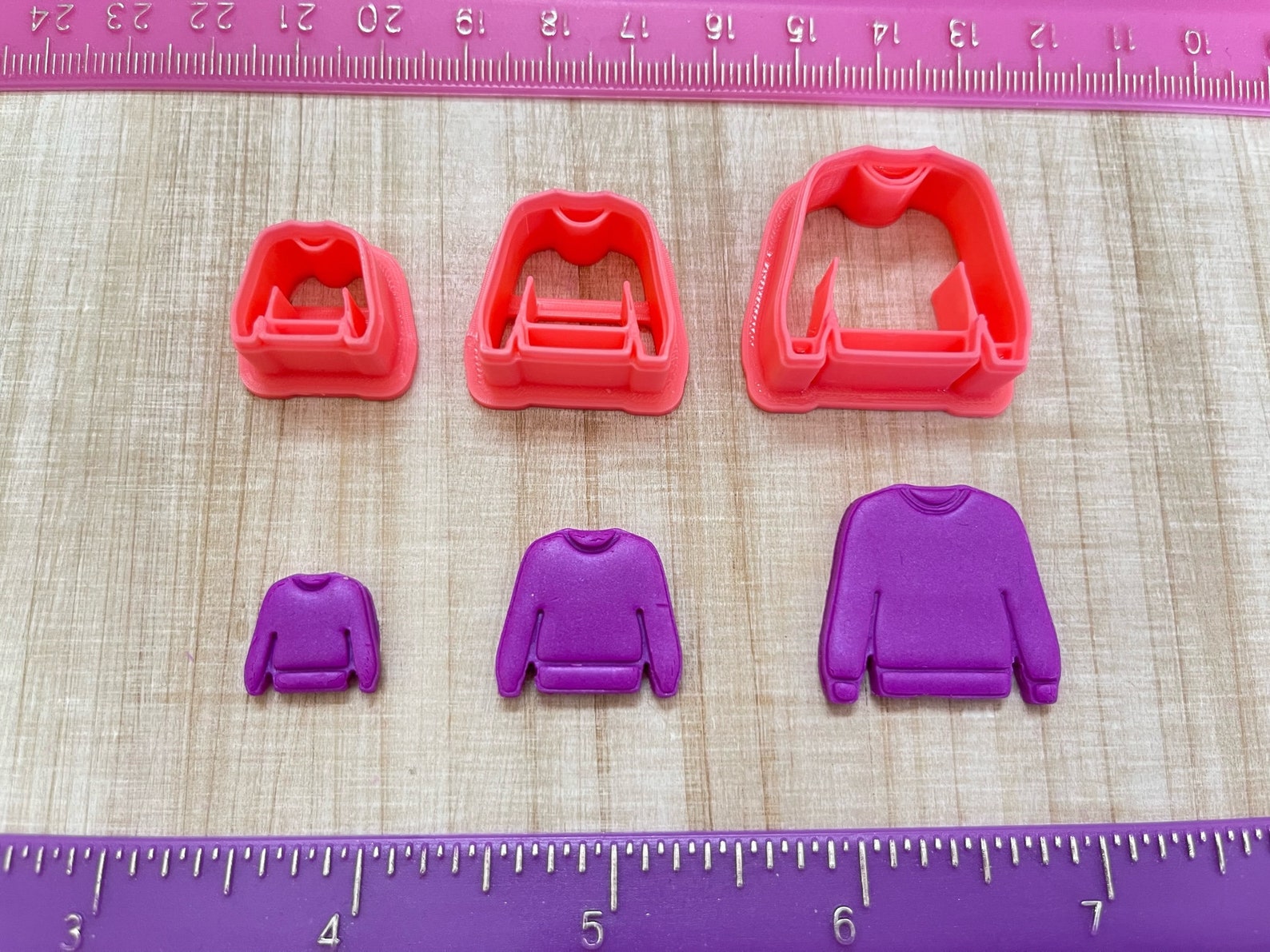 Sweater Hoodie Winter Cutters Embossing for Cookie or Fondant & Polymer ...