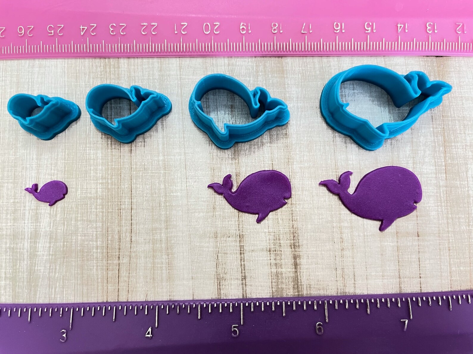 Whale or Killer Whale Orca Cutter for Polymer Clay Jewelry | Etsy