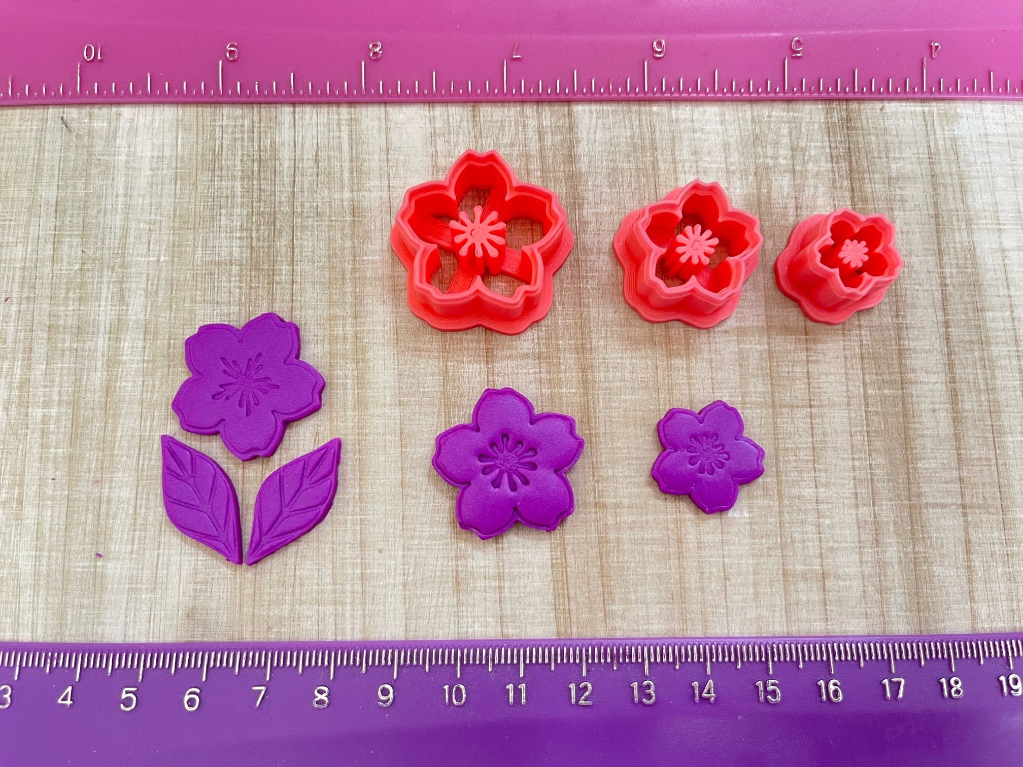 Cherry Blossom Sakura Japanese Flower or Leaf Cutter for | Etsy