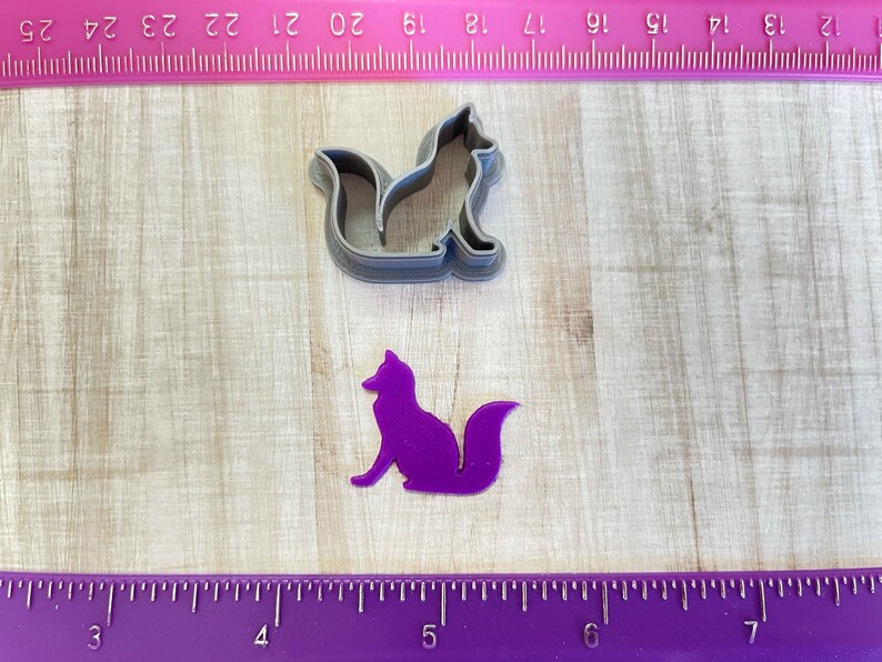 Fox Cutter Animals Woodland Theme for Cookie or Fondant Cutter | Etsy