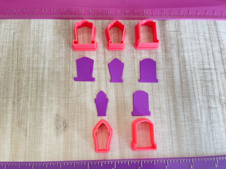 Tombstone RIP Halloween Cutters for Cookie Fondant Cutter or Polymer ...