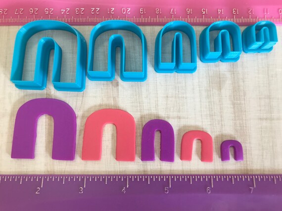 Arch U Shape Cutter for Polymer Clay Jewelry Making 380 | Etsy