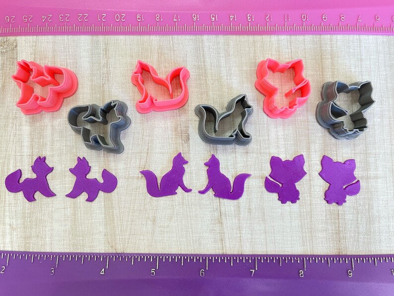 Fox Cutter Animals Woodland Theme for Cookie or Fondant Cutter - Etsy