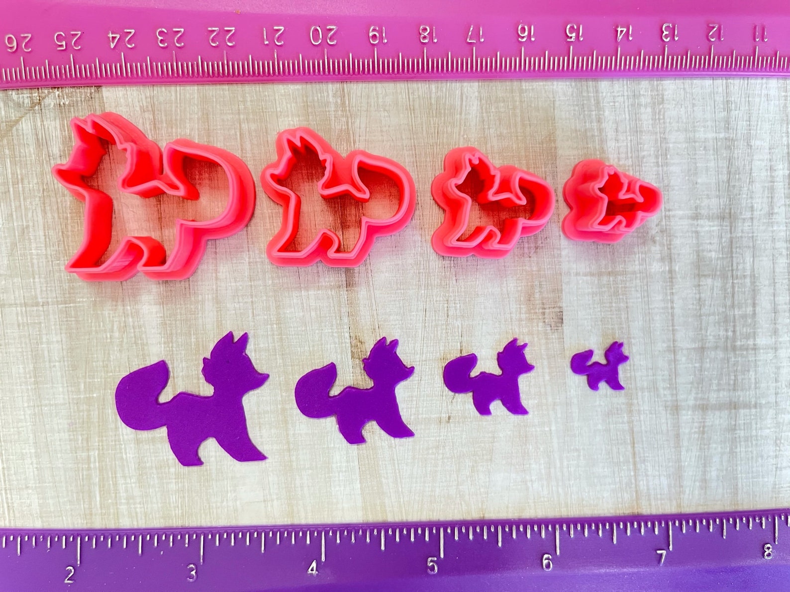 Fox Cutter Animals Woodland Theme for Cookie or Fondant Cutter - Etsy