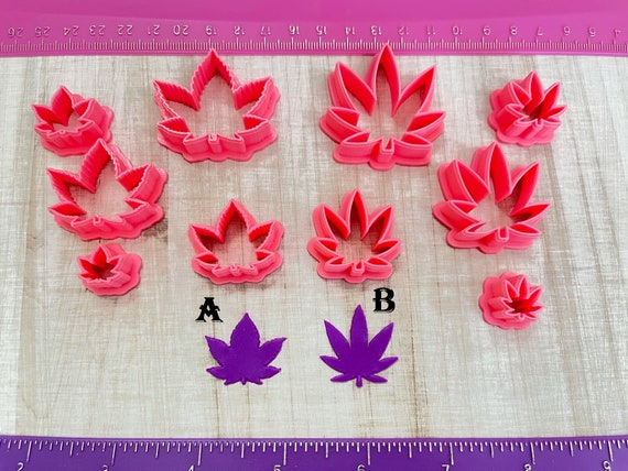 Marijuana Leaf Cannabis Weed Cutter for Cookie or Fondant | Etsy