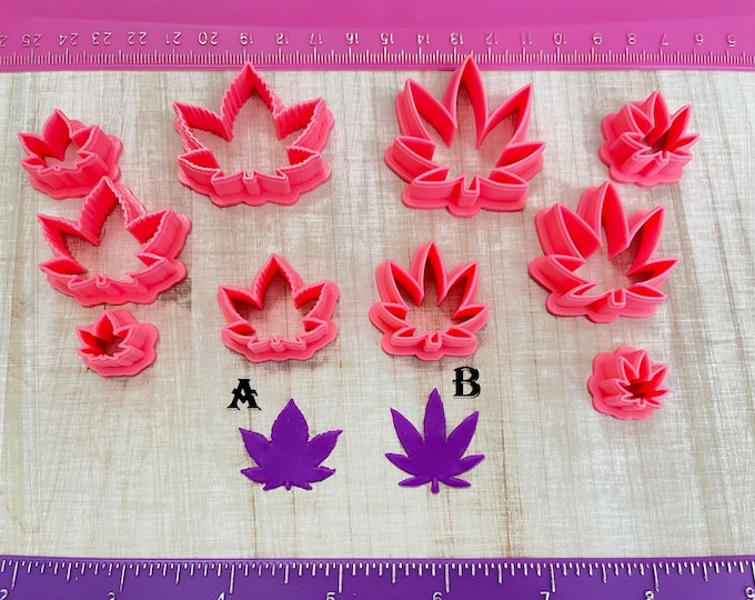 Marijuana Leaf Cannabis Weed Cutter for Cookie or Fondant | Etsy