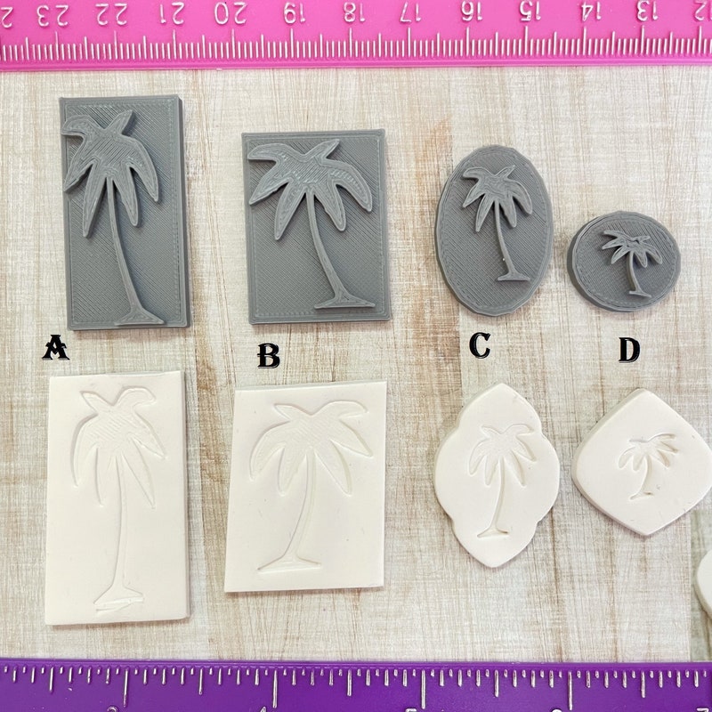 Palm Tree Stamp - Etsy