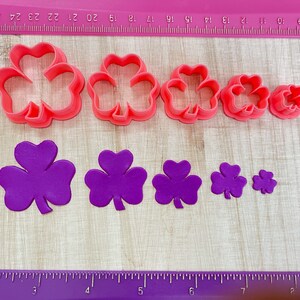 Shamrock Cutter for Cookie or Fondant Cutter & Polymer Clay, Jewelry ...